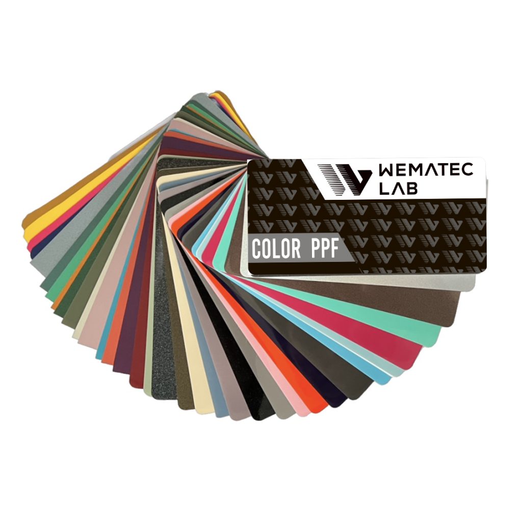 Веер цветов полиуретановых пленок WEMATEC LAB, купить в Москве - цена ...